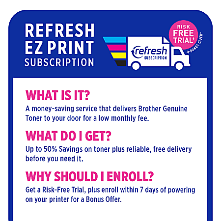 Brother HL L2370DW Wireless Laser Monochrome Printer With Refresh EZ ...