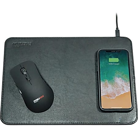 Mobile Edge Wireless Charging Mouse Pad Wireless Smartphone Qi Charging ...
