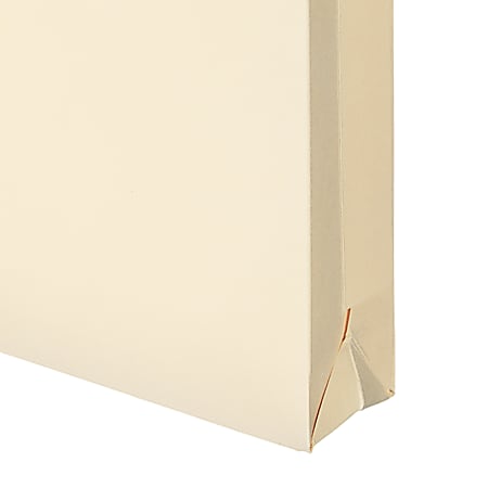 Smead Manila File Jackets Reinforced Tab 1 12 Expansion Letter Size Box ...