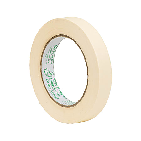 Duck Brand General Purpose Masking Tape Roll Removable 34 x 60 Yd Beige ...