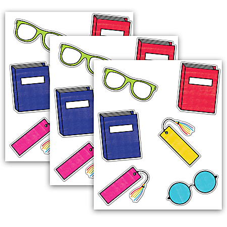 Carson Dellosa Education Cut Outs Schoolgirl Style Lets Read 36 Cut ...