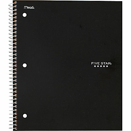 Five Star Wirebound Notebook Plus Study App 1 Subject College Ruled ...
