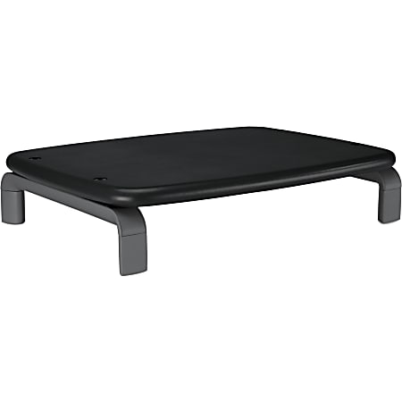 Rolodex Wood Workspace Monitor Stand With Drawer Black - Office Depot