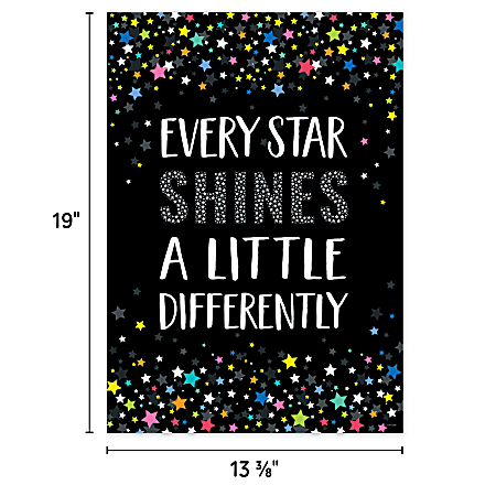 Creative Teaching Press Inspire U Posters 13 38 x 19 Star Bright Pack ...