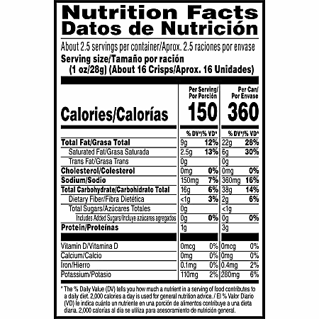 pringles ingredients