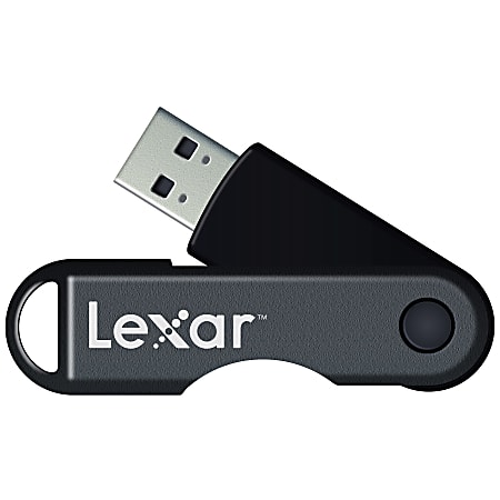 Lexar JumpDrive TwistTurn USB Flash Drive 64GB - Office Depot