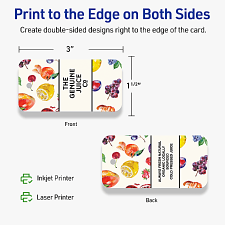 Avery Print To The Edge Price Tags With Sure Feed Technology 1 12 x3 ...