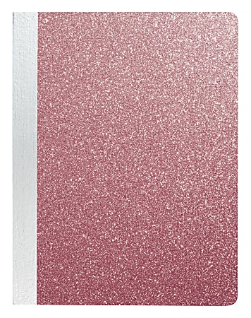 Office Depot Brand Glitter Composition Book 7 12 x 9 34 Wide Ruled 80 ...