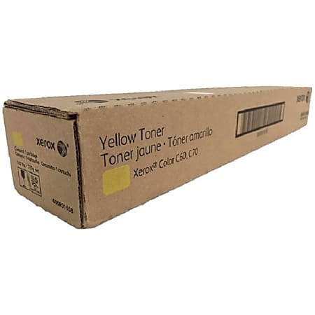 Xerox Genuine Xerox Color C60C70EC70 Yellow Toner Cartridge 34000 Pages ...
