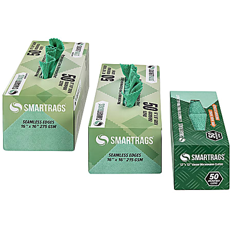 Hospeco SmartRags Disposable Microfiber Towels 45 Gram 275 GSM 16 x 16 ...
