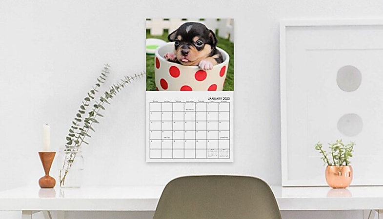 Photo Wall Calendar 8 12 x 11 - Office Depot