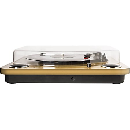 ION Max LP Conversion Turntable with Stereo Speakers Natural Wood ...
