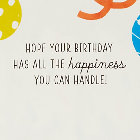 Hallmark Paper Wonder Card 8 516 x 5 34 All The Happiness Snow Globe ...