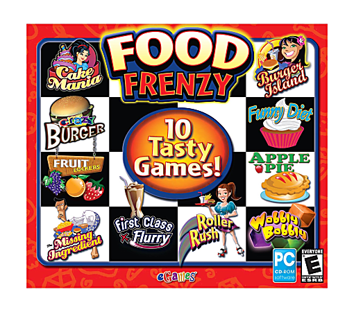 Encore Food Frenzy For PC Traditional Disc - Office Depot