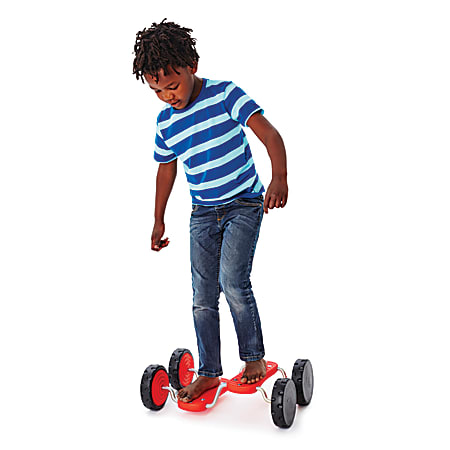 GONGE Go Go Roller Balancing Toy Red - Office Depot