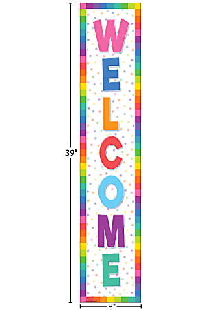 Teacher Created Resources Decorative Classroom Banner 8 x 39 Colorful ...