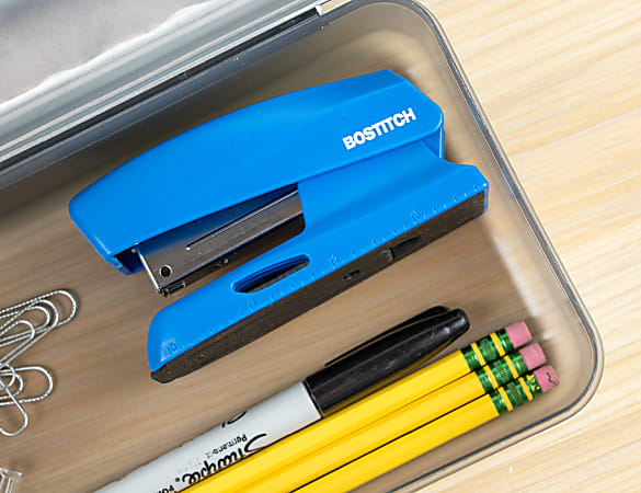 Bostitch Office Half Strip Compact Stapler 1 34 Blue - Office Depot