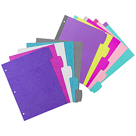 Avery Big Tab Reversible Fashion Dividers 8 12 x 11 5 Tab Multicolor ...