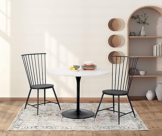 Quarterround Table Top View Round Kitchen Table Lyon Round Dining