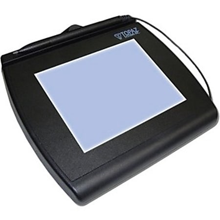 Topaz SignatureGem LCD 4x5 Backlit LCD Active Pen 1 x USB Serial 4.60 x ...