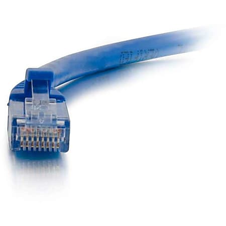 C2G 100ft Cat5e Snagless Unshielded UTP Network Patch Cable Blue ...