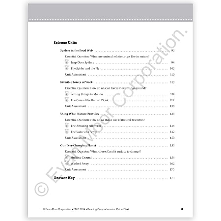 Evan Moor Educational Publishers Reading Comprehension Paired Text ...