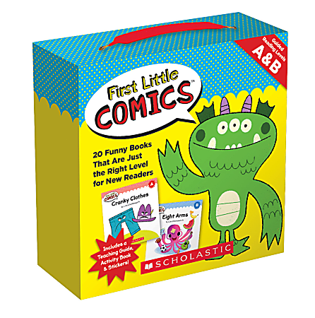 Scholastic Teacher Resources First Little Comics Parent Pack Levels A B ...
