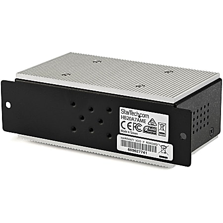 StarTech.com 7 Port Industrial USB Hub USB 2.0 15kV ESD Protection ...