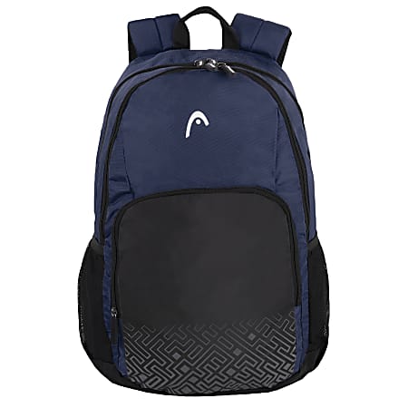 HEAD Relay Backpack With 15 Laptop Pocket Navy - Office Depot
