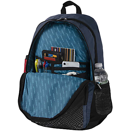 HEAD Relay Backpack With 15 Laptop Pocket Navy - Office Depot