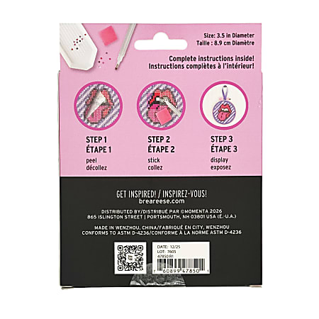Vivid by Brea Reese Mini Hoop Gem Art Kit Rock n Roll Lips 3 12 ...