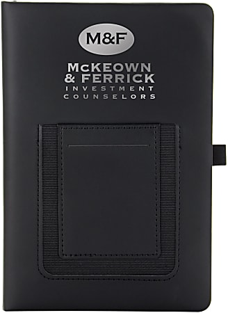 Custom Techno Phone Pocket Journal 8 14 80 Pages - Office Depot