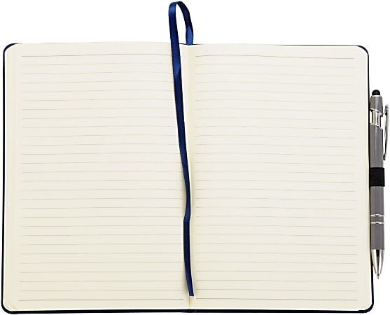 Custom Techno Phone Pocket Journal 8 14 80 Pages - Office Depot