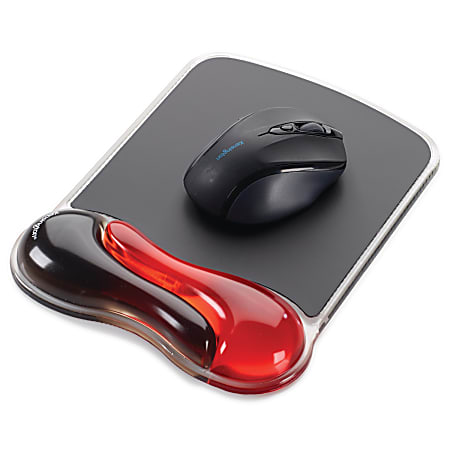 Kensington Duo Gel Mouse Pad Wrist Rest - Office Depot