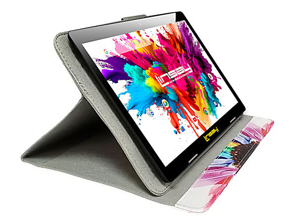 NEW LINSAY 10.1 Octa Core 256GB Storage Android 15 Tablet with Rainbow ...