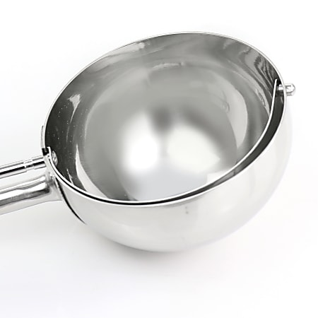 Martha Stewart Stainless Steel Kitchen Scoop Silver - Office Depot