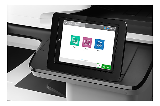 HP LaserJet Enterprise MFP M776dn Laser All In One Color Printer ...