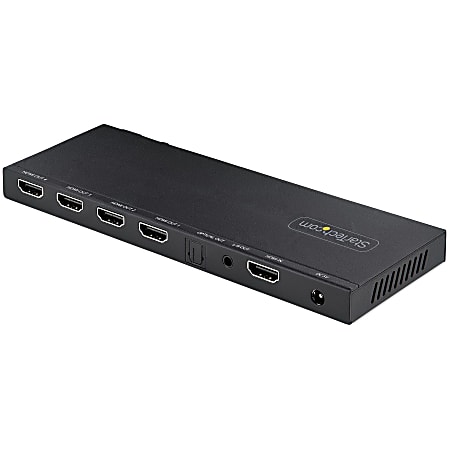 StarTech.com 4 Port HDMI Splitter 4K 60Hz HDMI 2.0 1 In 4 Out HDMI ...