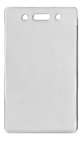 Advantus Proximity Badge Holder Vertical 4 12 x 2 12 Pack of 50 ...