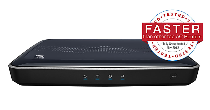 WD My Net AC1300 Wireless AC HD Dual Band Router - Office Depot
