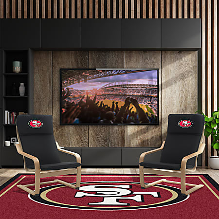 Imperial NFL Bentwood Accent Chair San Francisco 49ers - Office Depot