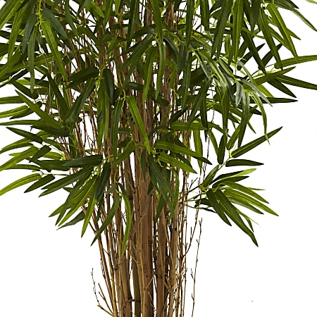 Nearly Natural Twiggy Bamboo 48 H Plastic Tree With Pot 48 H x 36 W x ...