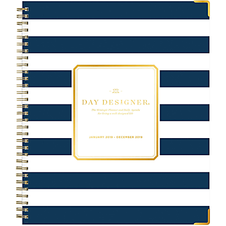Day Designer for Blue Sky WeeklyMonthly Hardcover Planner 8 x 10 ...