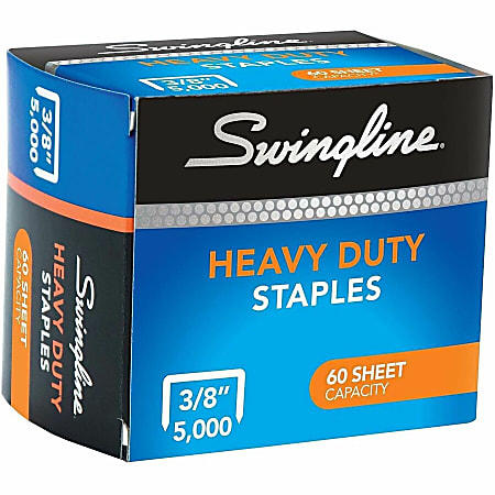 Swingline Heavy Duty Staples 38 Box Of 5000 - Office Depot