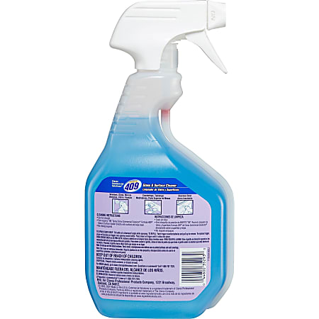 Clorox Formula 409 Glass Surface Cleaner Spray 32 Oz Bottle Box Of 9 ...