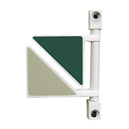 Unimed Exam Room Triangular Status Signal Flag Beige And Forest Green ...