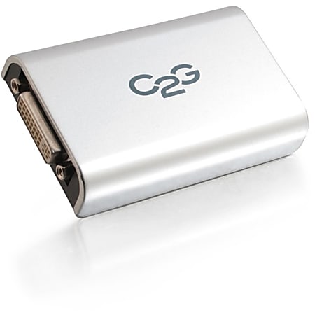 C2G USB to DVI Video Adapter USB for GPS Receiver PDA Camera Cellular ...