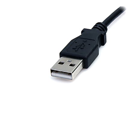 StarTech.com 3 ft USB to Type M Barrel 5V DC Power Cable Charge your 5V ...