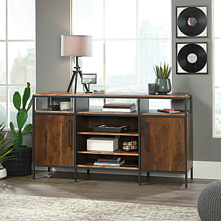 Sauder Nova Loft Credenza For 65 TVs Grand Walnut - Office Depot