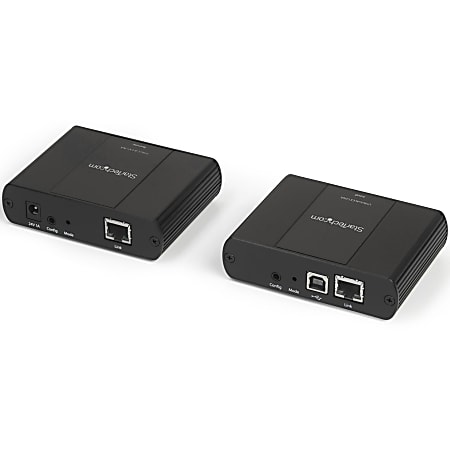 StarTech.com 4 Port USB 2.0 Extender over EthernetIP Network Hub up to ...